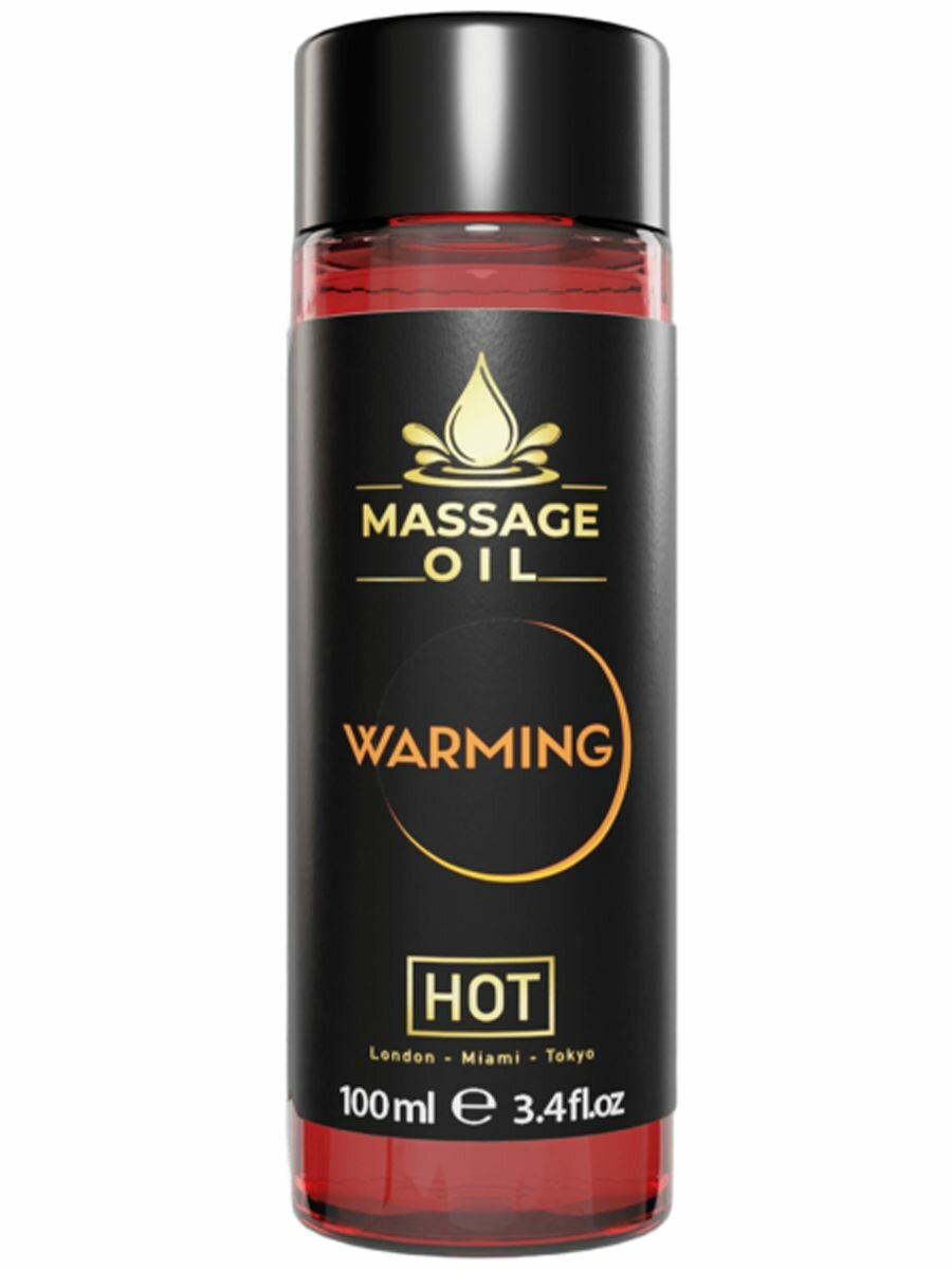 Massage Oil WARMING Масло для эротического массажа с согревающим эффектом, 100мл