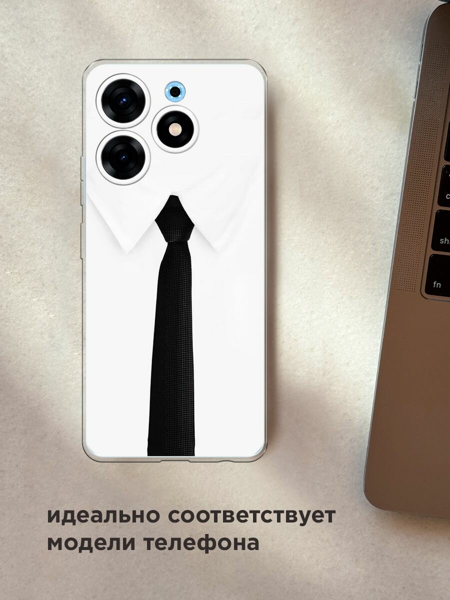 Чехол на Tecno Spark 10 Pro / Текно Спарк 10 Про с принтом "Галстук" — фото 1
