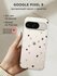 Чехол на Google Pixel 9 / Гугл Пиксель 9 с принтом "Сердечки паттерн рисунок", п...