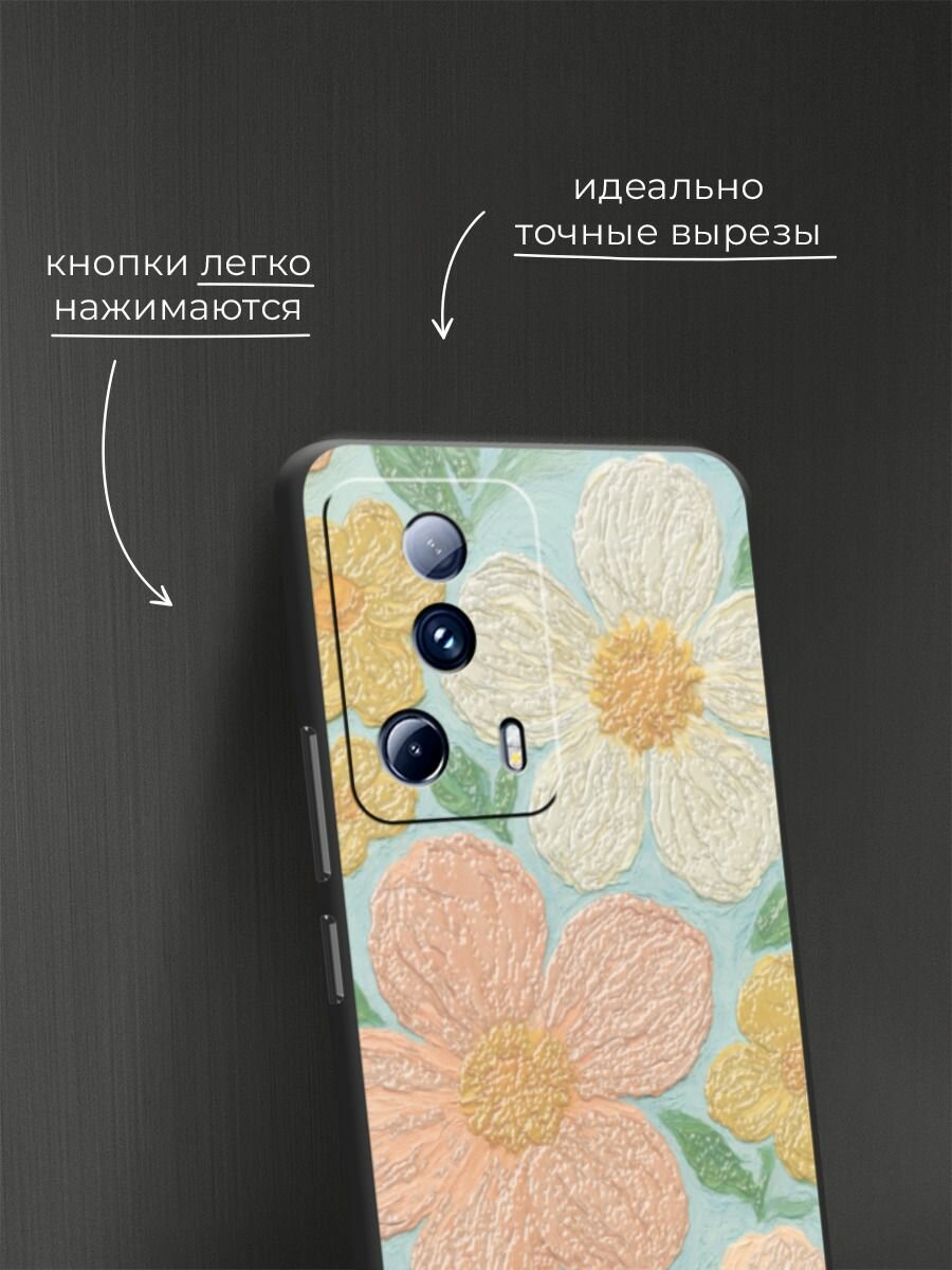 Чехол на Xiaomi 13 Lite / Сяоми 13 Лайт с принтом "Герб России"