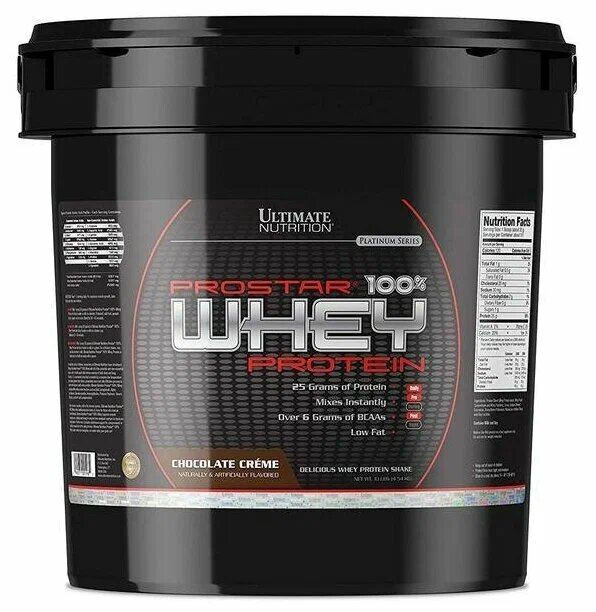 Протеин Ultimate Nutrition Prostar 100% Whey Protein, 4540 гр, шоколад