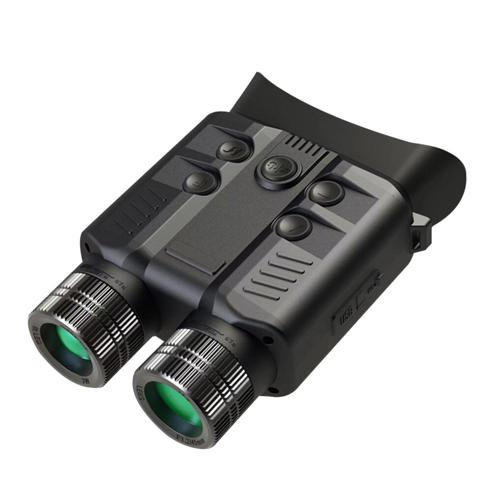 1080P 5MP Портативное Бинокльное Инфракрасное Ночное Устройство Для Дня И Ночи Съемка Фото Видео Ночное Видение 8X Цифровое Зуммирование 500М Дистанция Обзора В Полной Тьме Для Повседневного Использования Проведения Времени На Свежем Воздухе Охоты