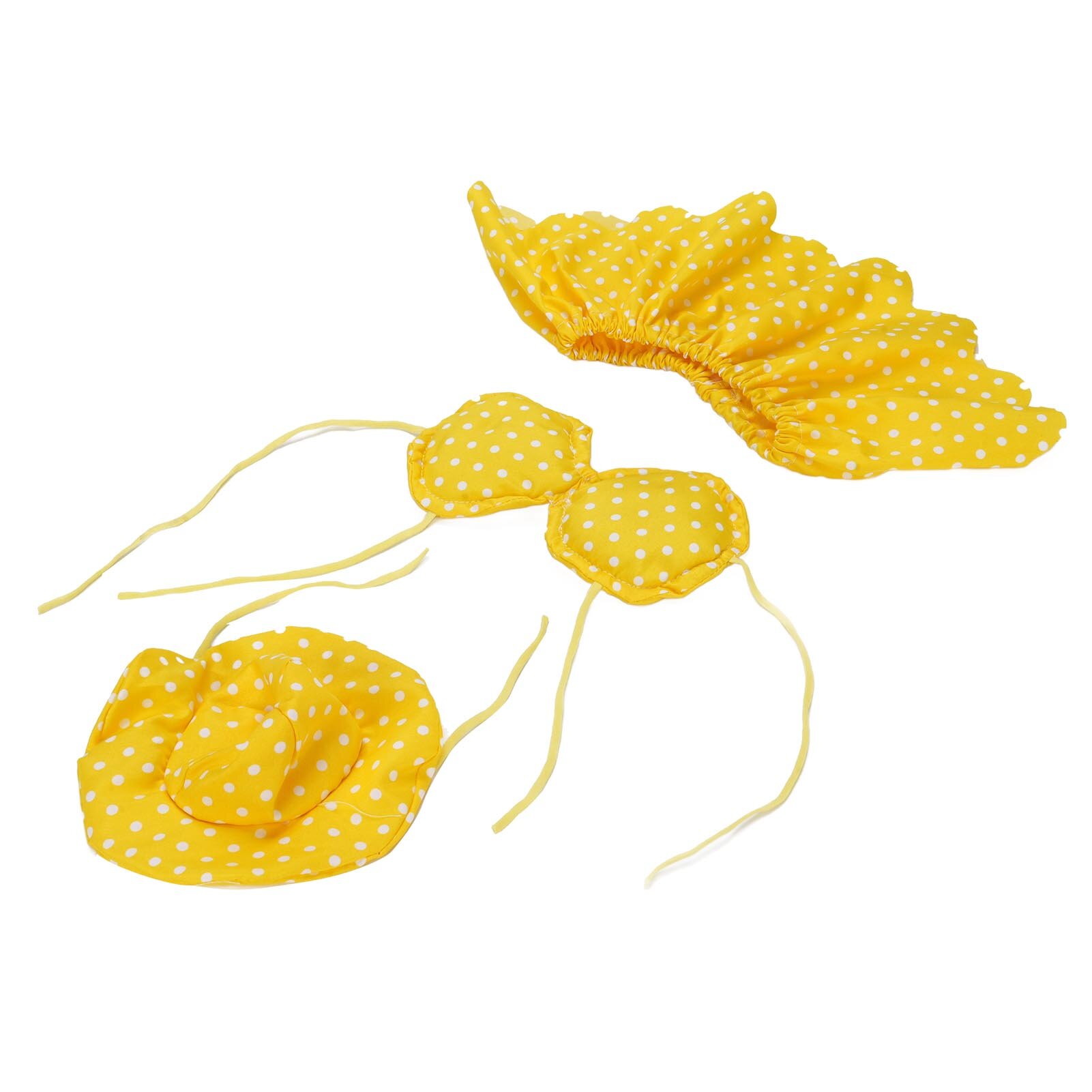 Костюм гавайского гуся, тканевый милый наряд гуся для 17-дюймовой статуи, пляжного крыльца, лужайки, патио, женские комплекты бикини