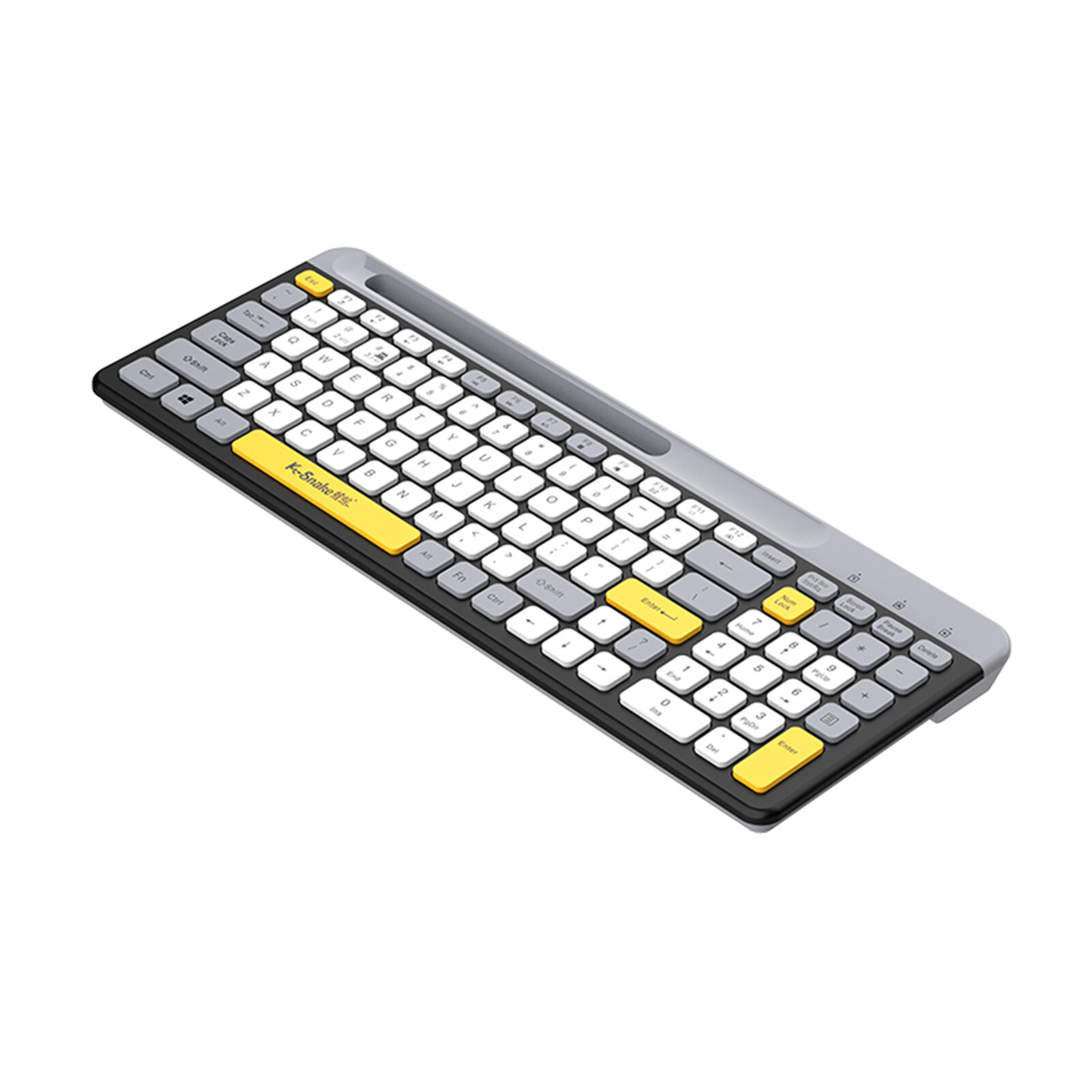 K100 2.4G Беспроводная клавиатура 100-keys BT Двойная механическая клавиатура.