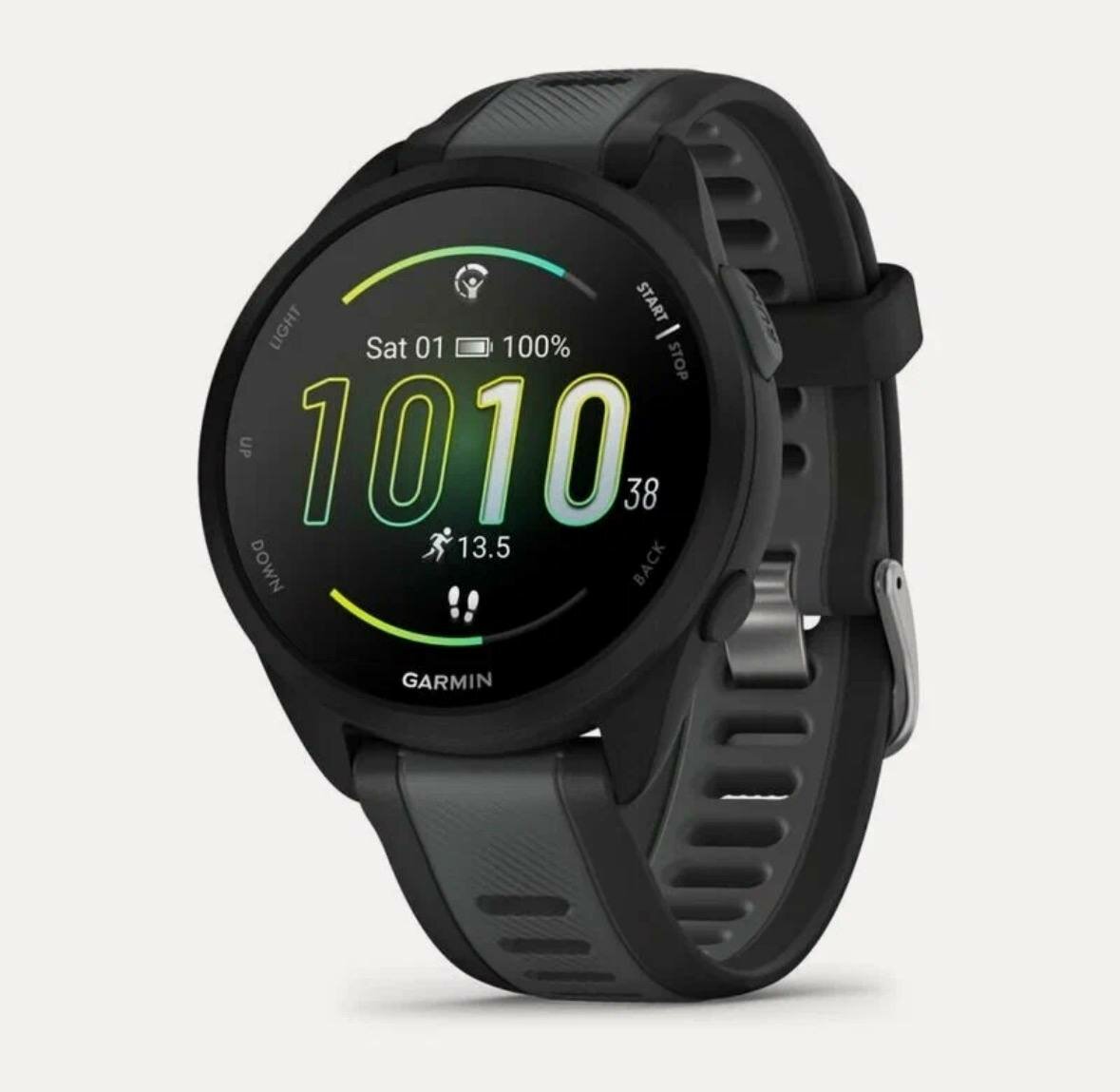 Спортивные часы Garmin Forerunner 165 Black/Slate Gray (010‑02863‑20)