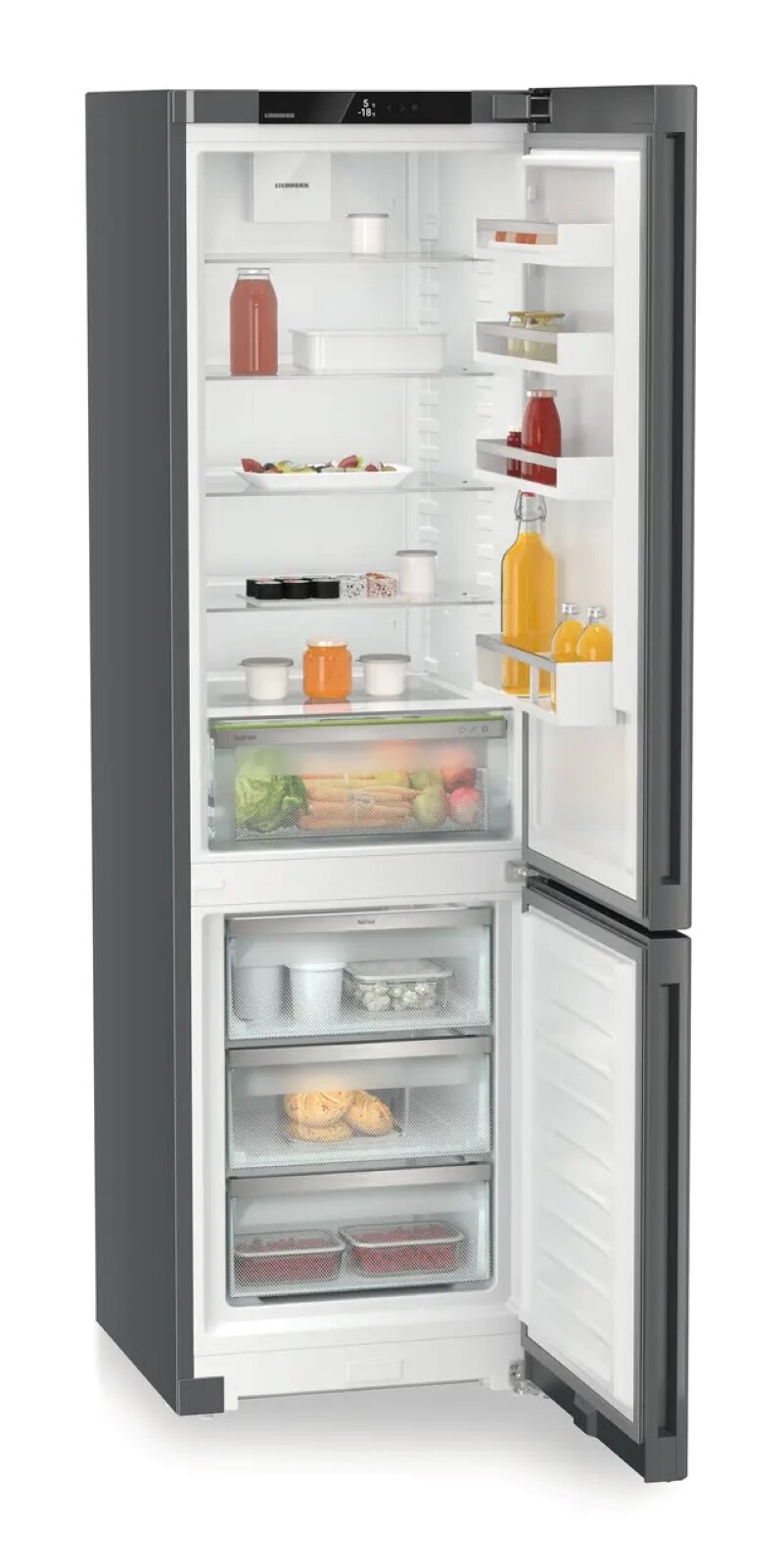 Комбинированный холодильник-морозильник с EasyFresh и NoFrost LIEBHERR CNdgc 5703