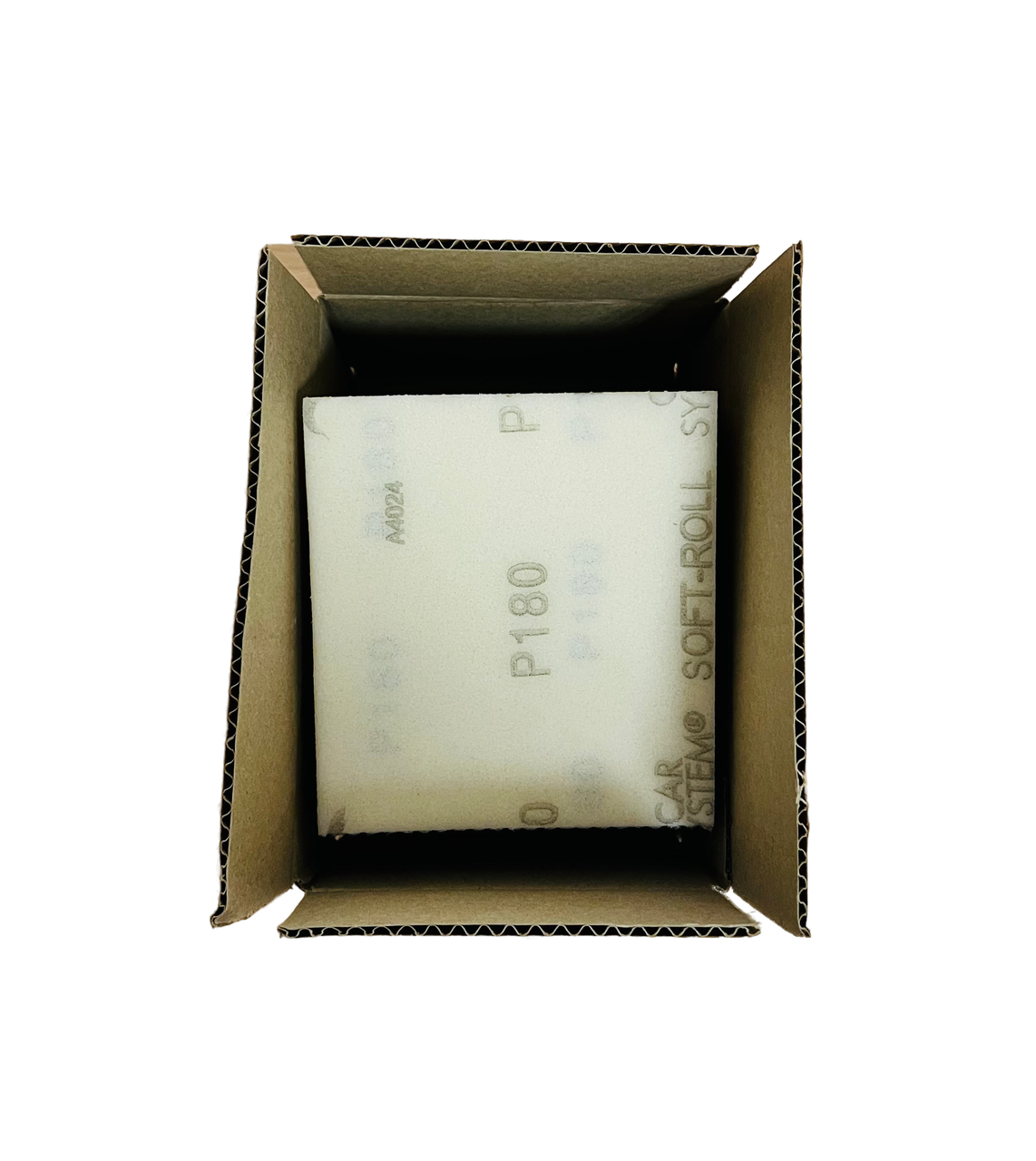 Лист шлифовальный Carsystem SOFT-ROLL P180, на поролоне 115x125 мм (20 шт.)