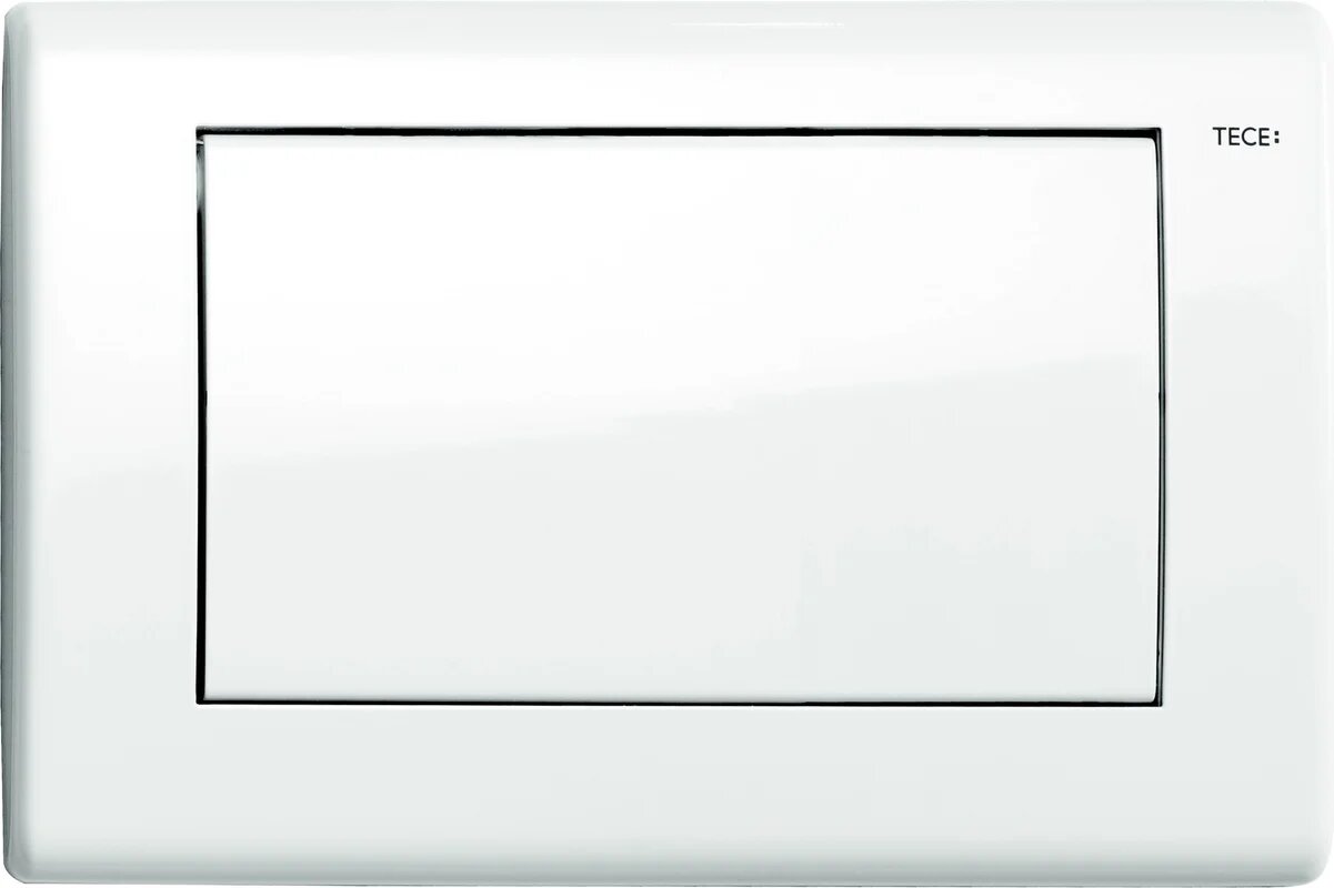 Кнопка смыва Tece TECEplanus 9240314 для инсталляции, белый глянец