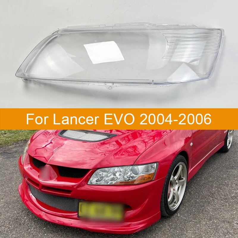 Для Mitsubishi Evolution EVO девять поколений 2004 2005 2006, корпус фары автомобиля, Left and Right