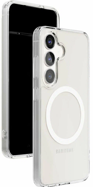 Накладка пластик VLP Lite Air Case with MagSafe для Samsung Galaxy S25+ Clear (Прозрачный)