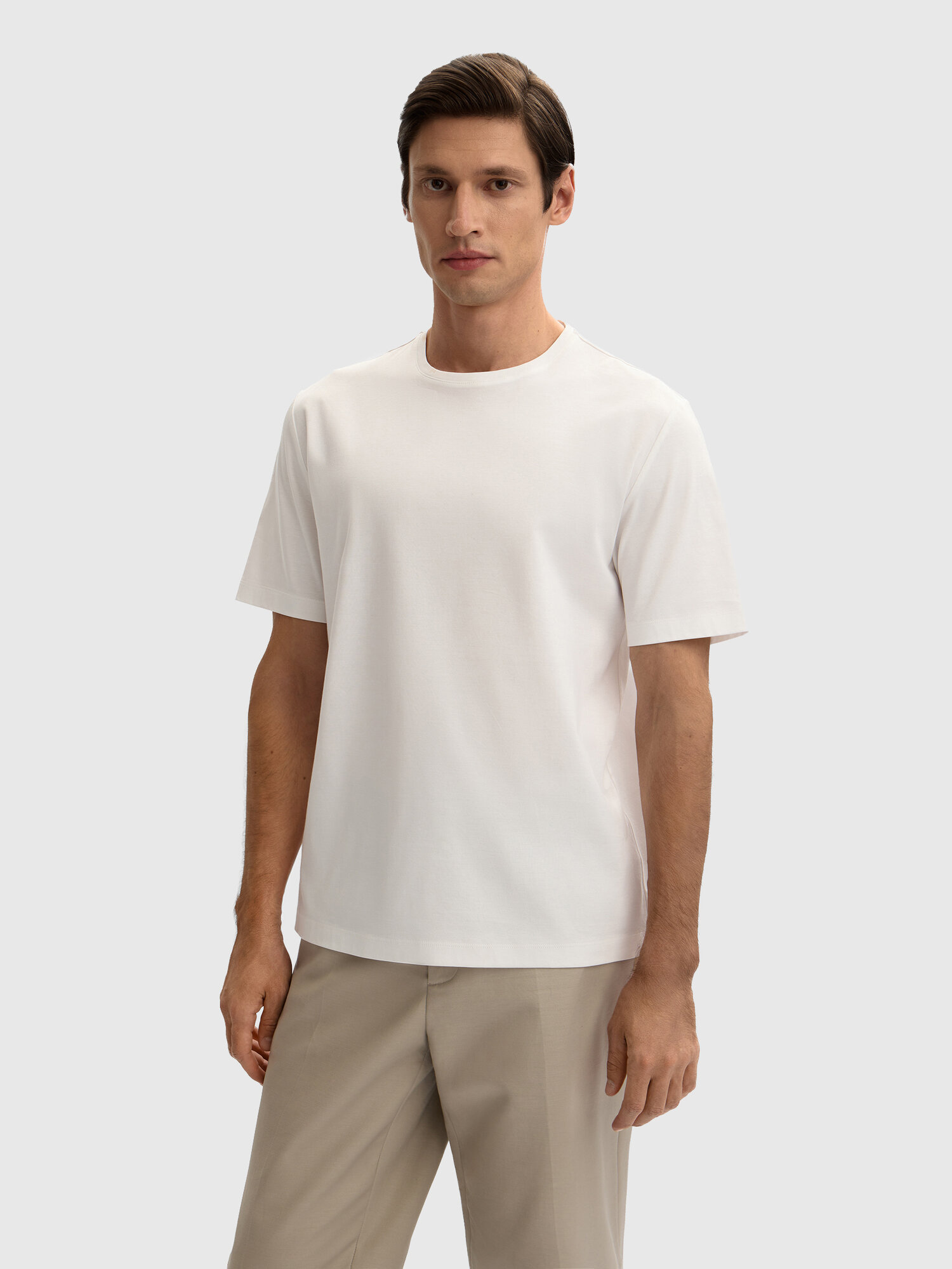 Футболка из мерсеризованного хлопка