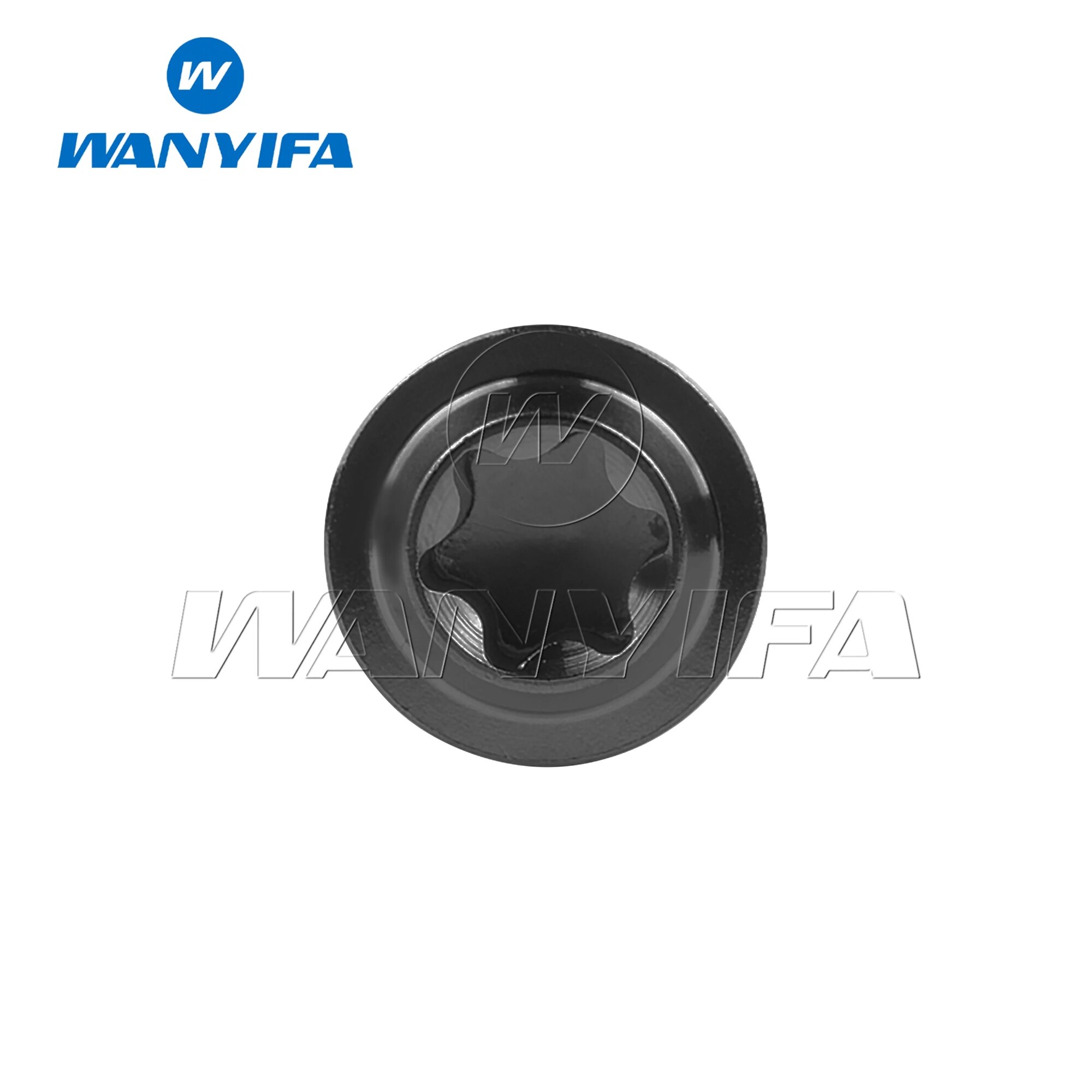 Титановые болты Wanyifa Ti M10 T50 M10 1.5mm Pitch, Black, 60mm