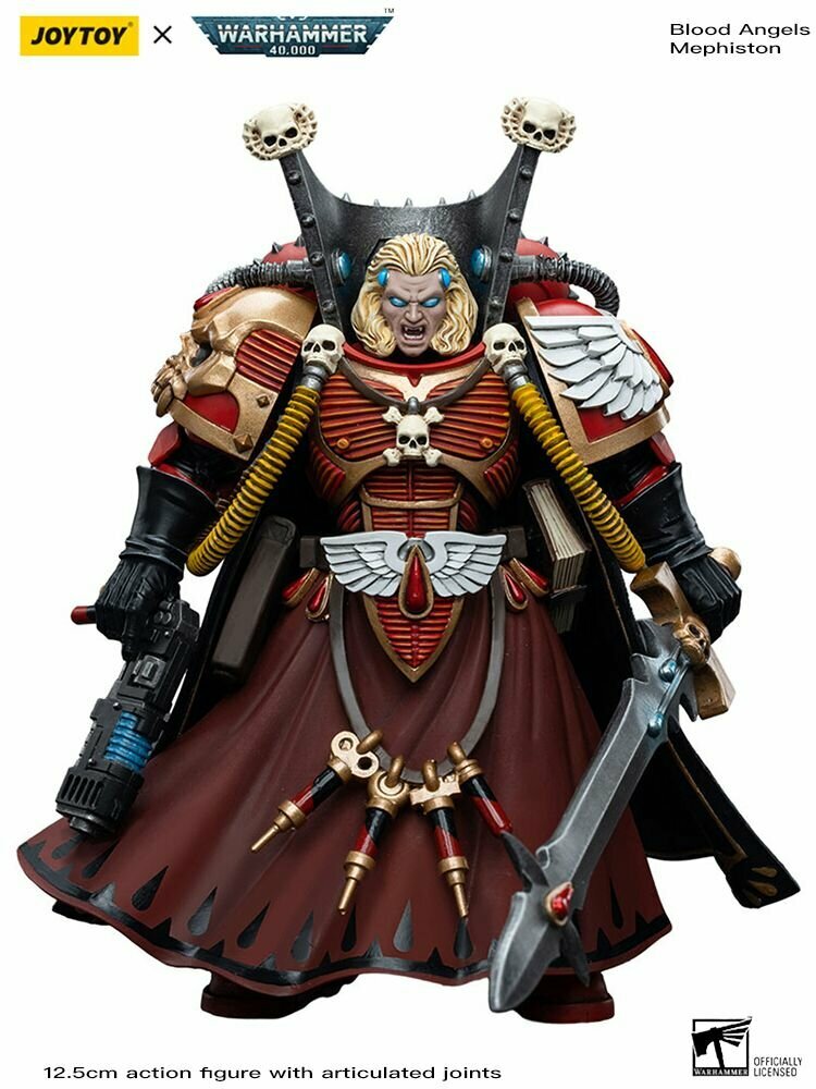 JOYTOY Warhammer 40K 1/18 Blood Angels Mephiston Подвижная фигурка