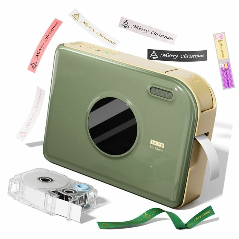 Ленточный принтер для термопереноса этикеток A30-Зеленый