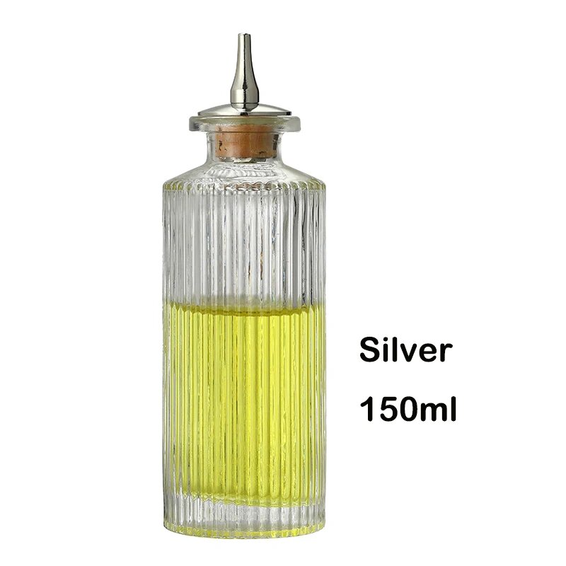 Cocktail Geek Винтажный ботильон для биттеров 100 мл 150ml Silver