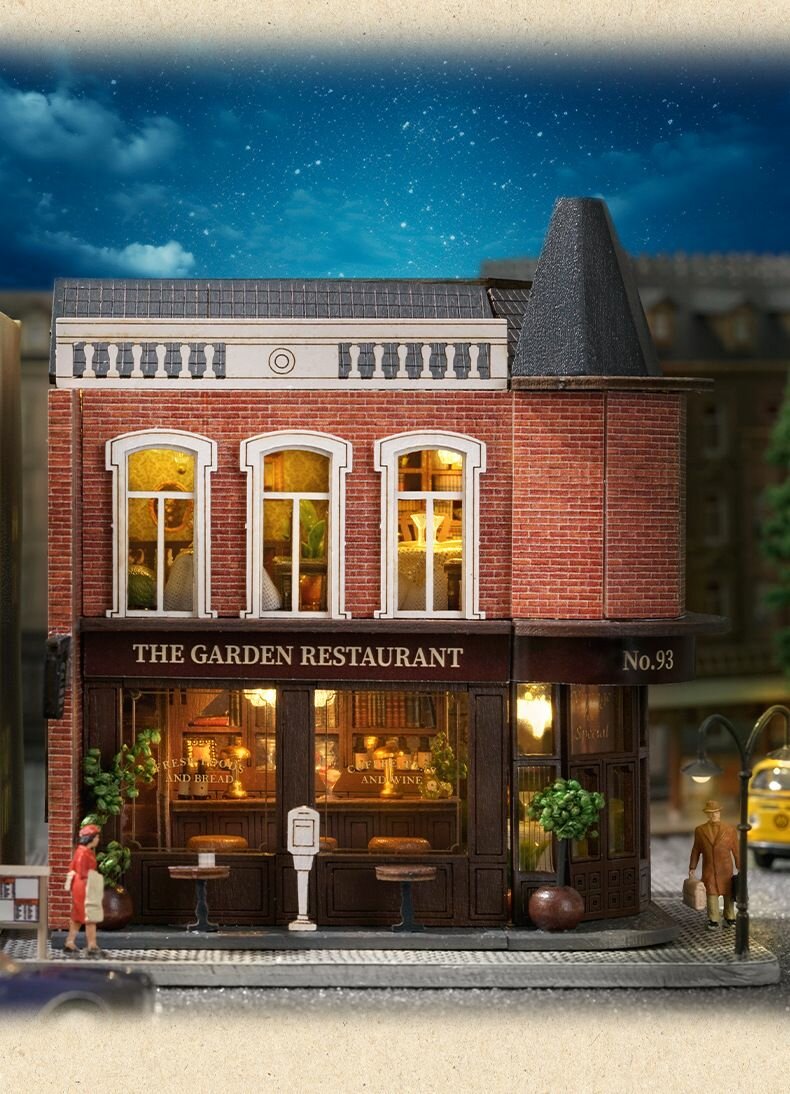 Румбокс Большой чайный дом, Интерьерный конструктор LV-001-B