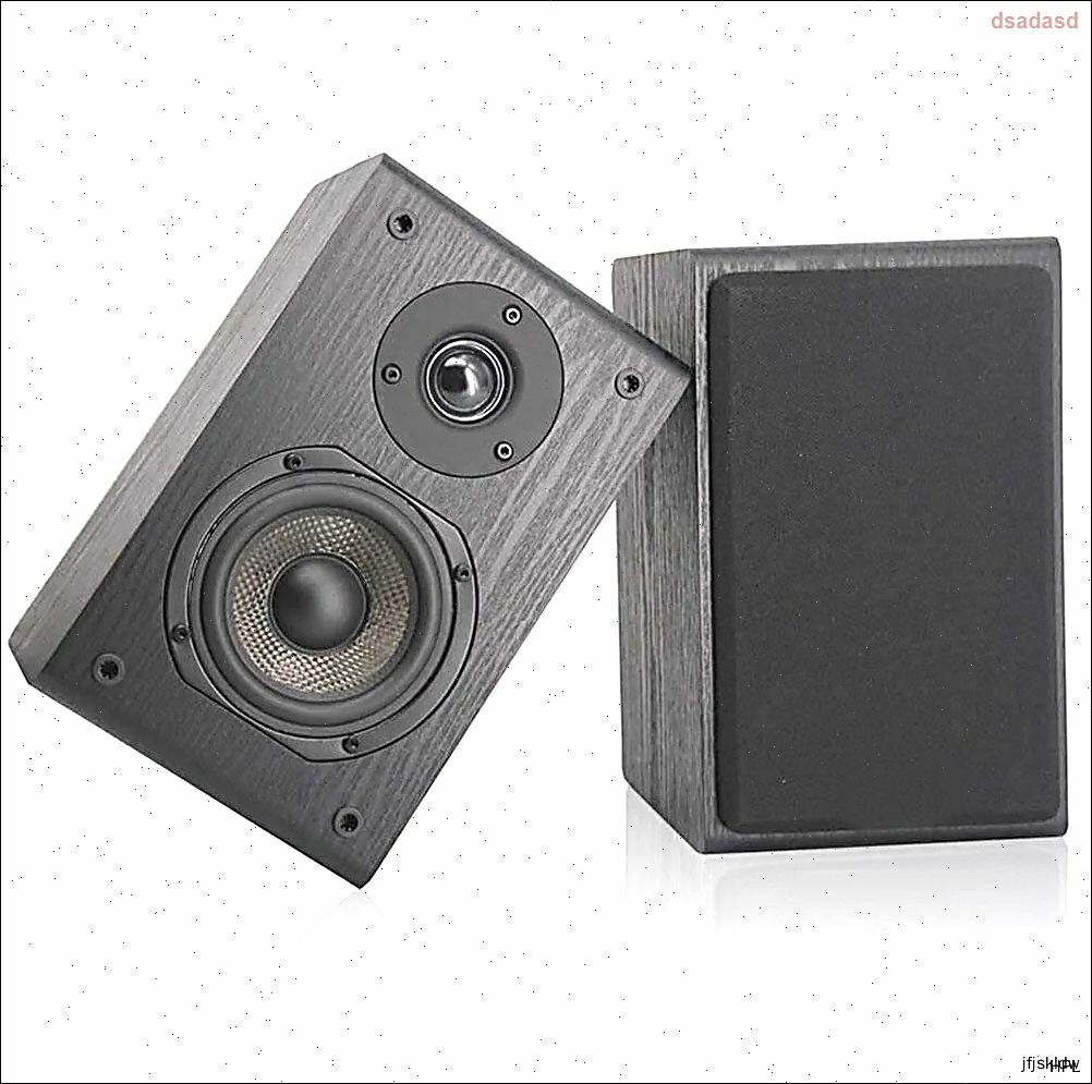 Акустическая система LONPOO пассивная, полочные колонки, 150 Вт RMS (75 Вт x 2), классические деревянные колонки с 4-дюймовым углеволоконным НЧ-динамиком и 1-дюймовым шёлковым ВЧ-динамиком, комплект