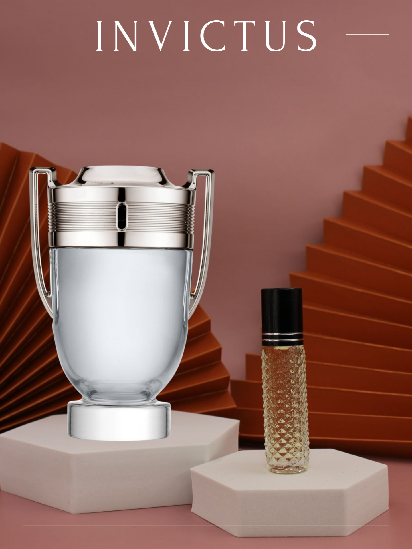 Духи масляные Invictus; Timeless Perfume; Инвиктус роликовый флакон 8 мл