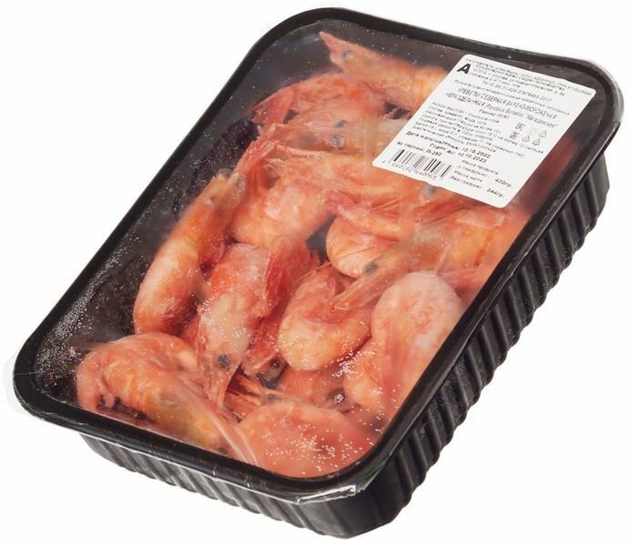 Креветки дикие северные 400г