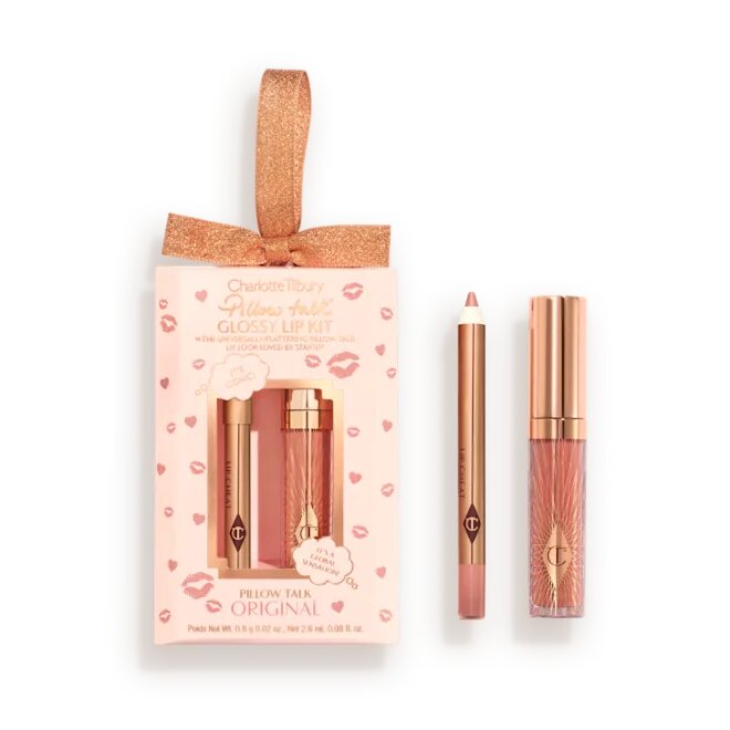 Набор Charlotte Tilbury Pillow Talk Mini Glossy Lip Kit Duo -Pillow Talk Original