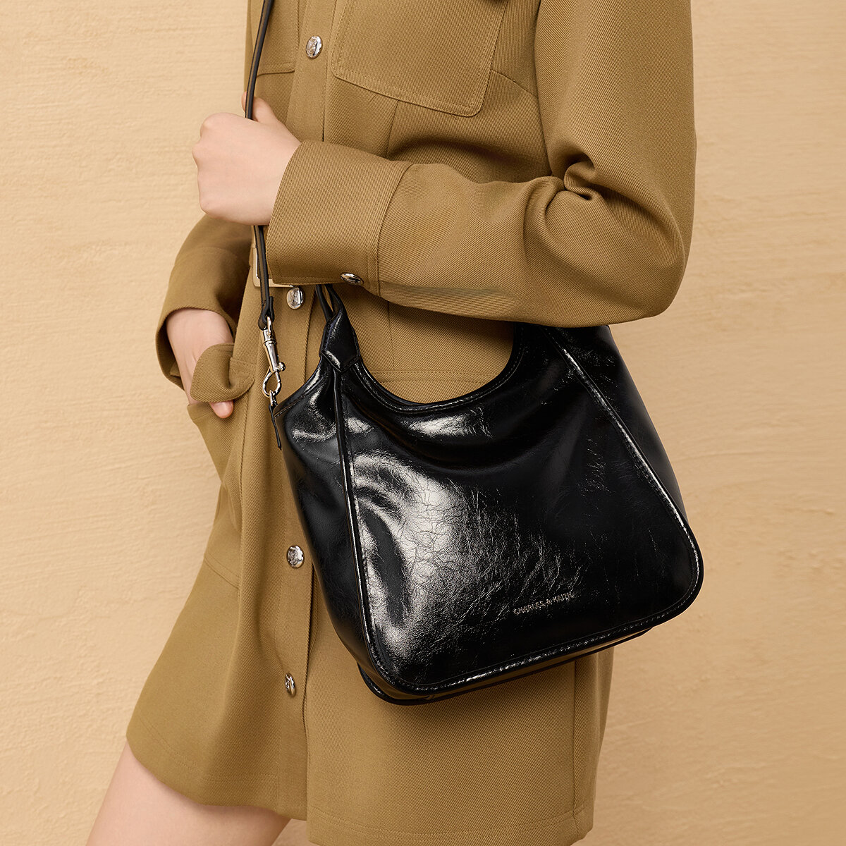 Сумка CHARLES & KEITH, черный — фото 1