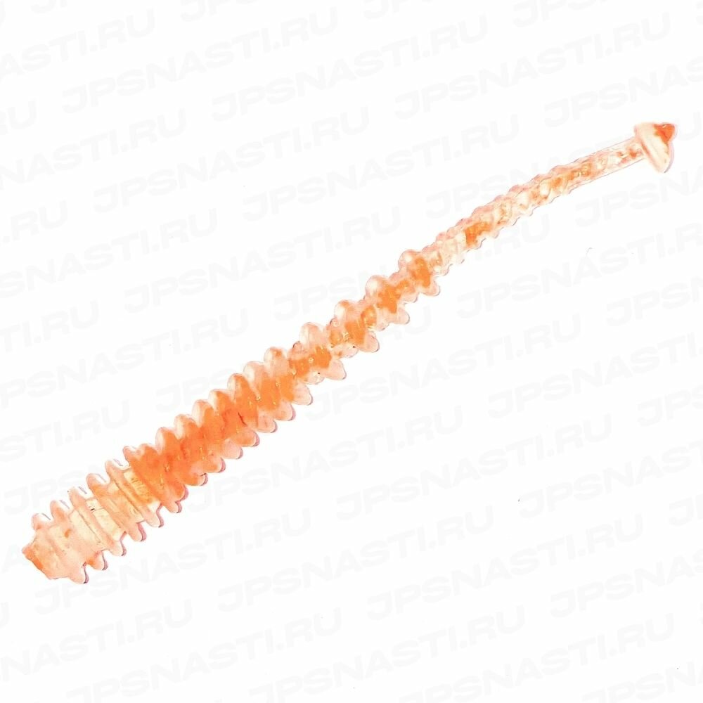 Силиконовые приманки для рыбалки Boroda Baits Cheni, RF 161 - Crystal Orange Glow, рыба, блистер