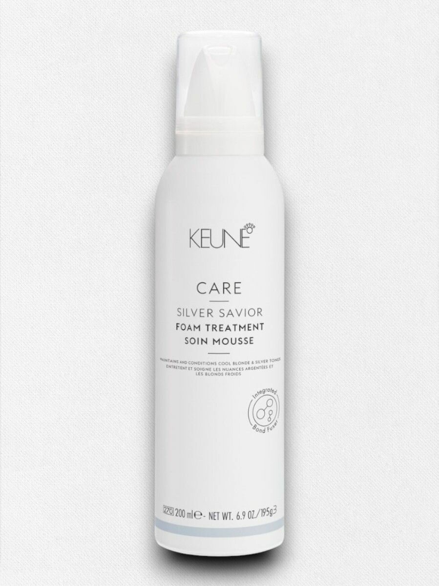 Пенка-уход KEUNE CARE "Silver Savior" Foam, нейтрализация желтизны, 200 мл