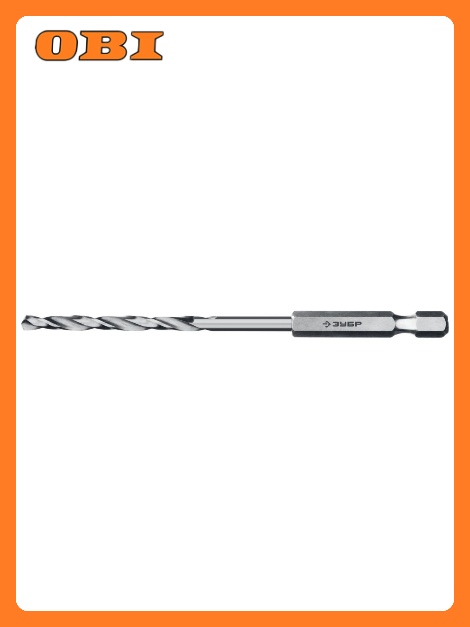 Сверло по металлу ЗУБР hss 3.5х88 мм