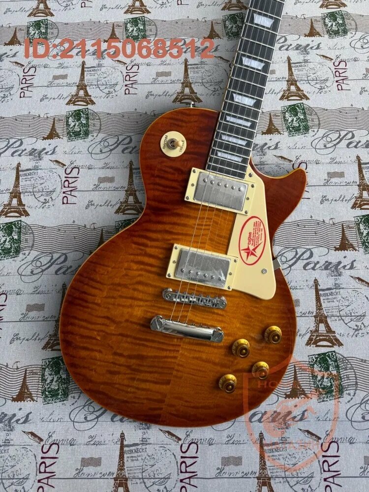 GIBSO Электрогитара электрогитара/гитара для начинающих 6-струнная, корпус Махагони 39"