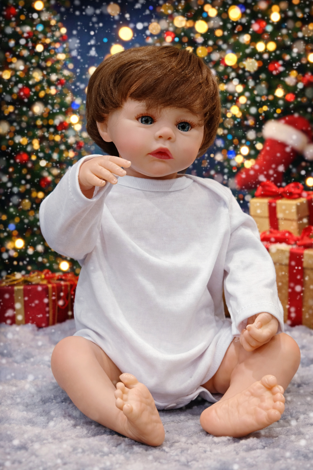 Кукла Реборн мальчик Артур(мягконабивная) 45см/ Реалистичная кукла