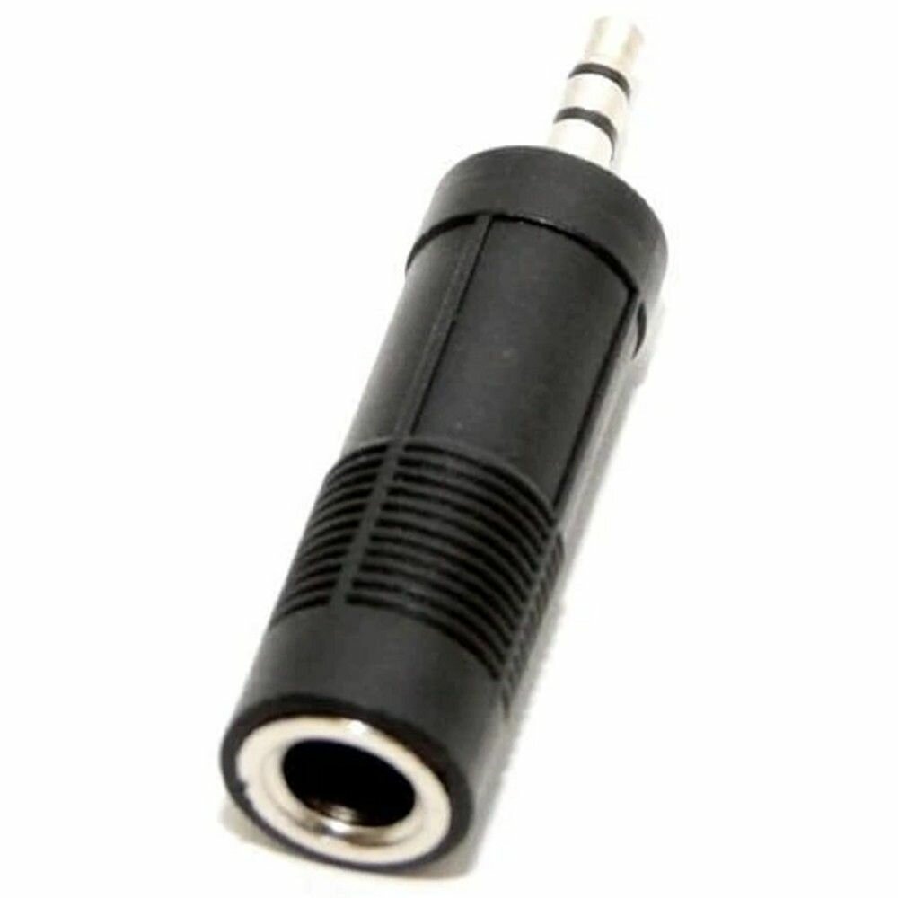 5bites кабели AA - 3M6F - 03 Переходник 3.5 Jack M - 6.35 Jack F, стерео