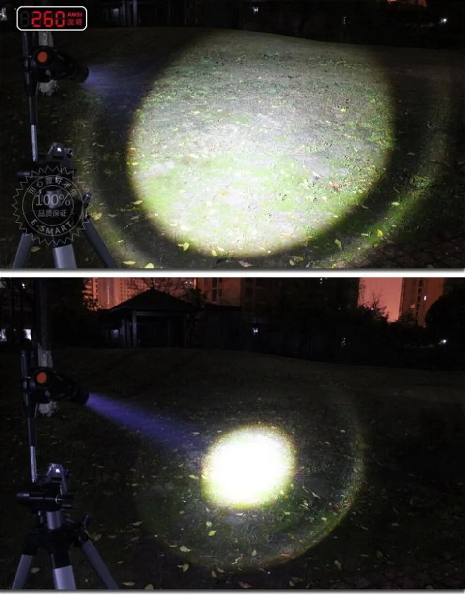 Фонарик XINYI 8000LM Q5/T6/L2 B