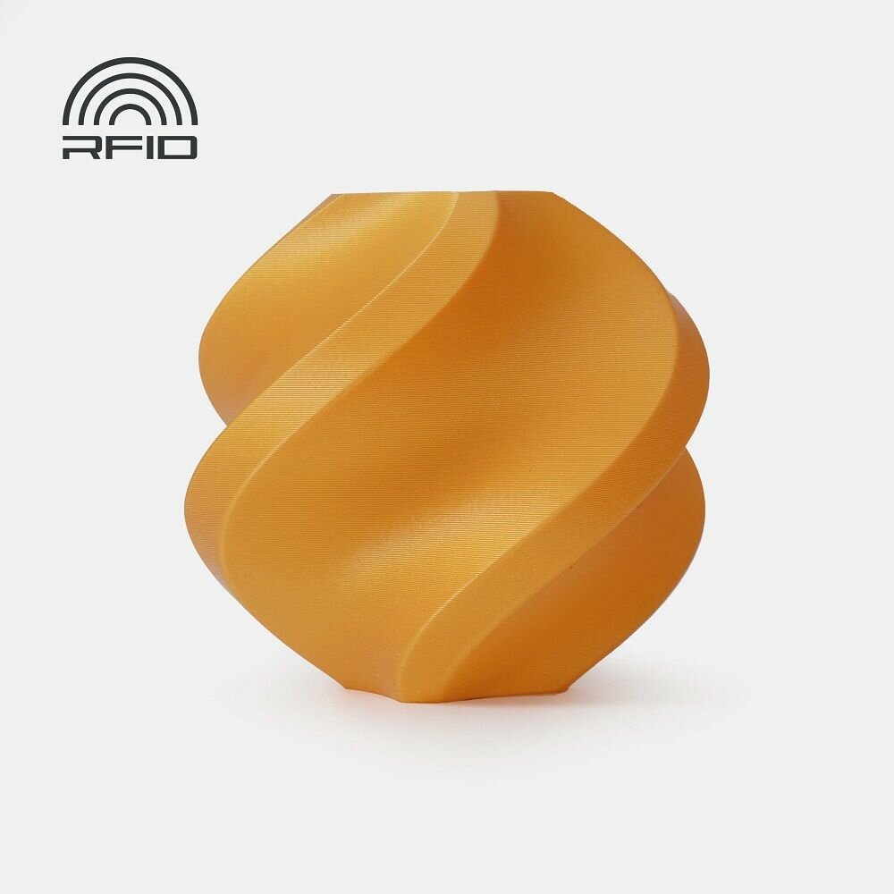 Катушка PLA Basic пластика Bambu lab 1.75 мм 1кг, золотой A00-Y4-1.75-1000-SPL