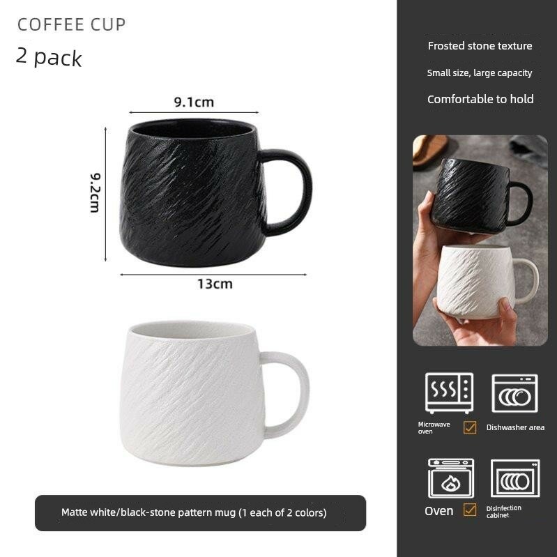 Немецкая керамическая кружка с высокой точностью изготовления, большая емкость для питья, для домашнего использования,