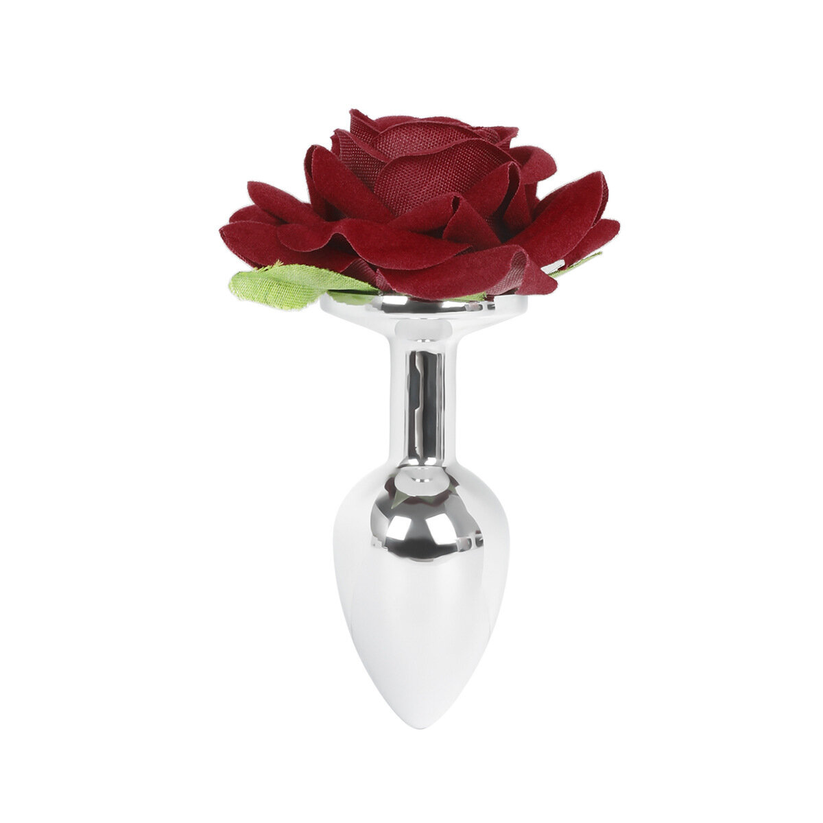 Металлическая анальная пробка Rose SM, анальная пробка для взрослых, эротическая анальная пробка, цветок, большие,