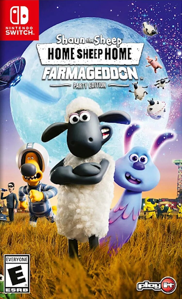 Игра Nintendo Switch Shaun the Sheep: Home Sheep Home - Farmageddon Edition