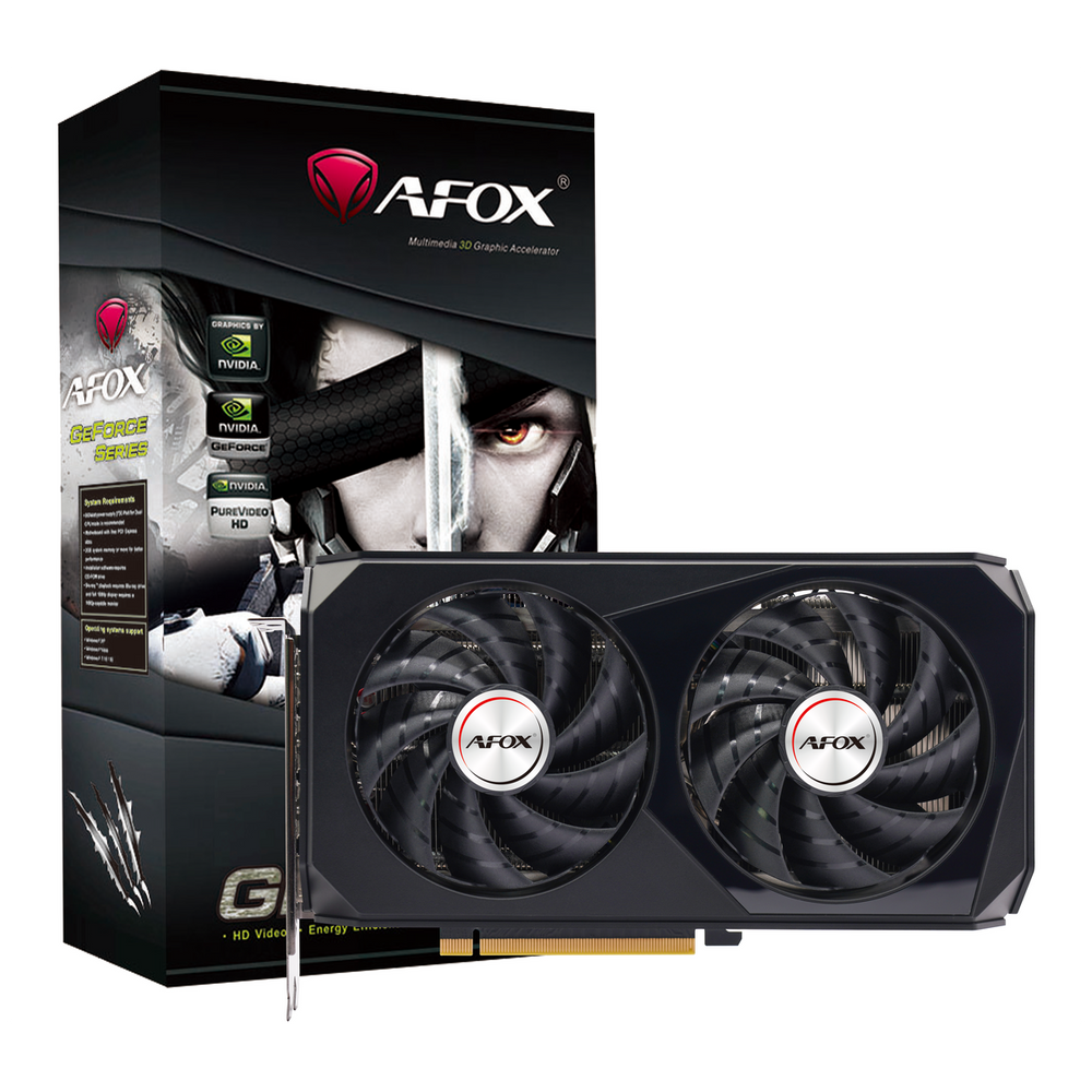 Видеокарта Afox RTX3060 12GB GDDR6 192bit 3xDP HDMI 2FAN RTL