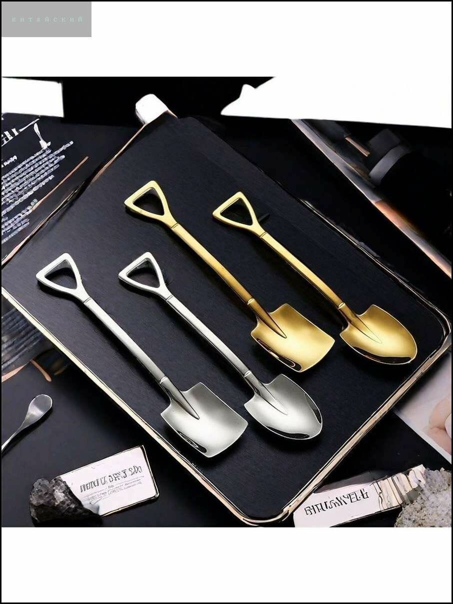 Набор чайных ложек "Ложки&серебряный подарочный в футляре 2 шт