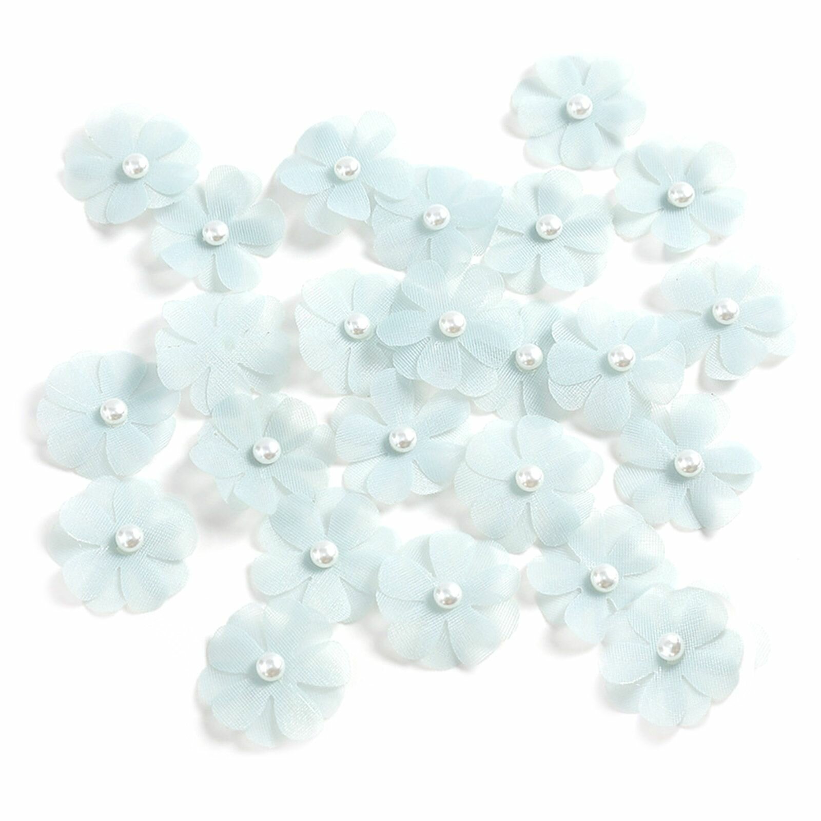 Тканевые цветы Искусственные для украшений волос и свадебных платьев