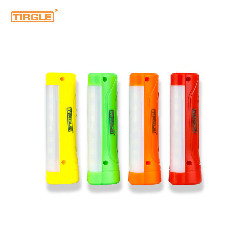 Легкий фонарик с боковым светом COB, ежедневный светодиодный мини-фонарик, перезаряжаемый фонарик аварийного освещения