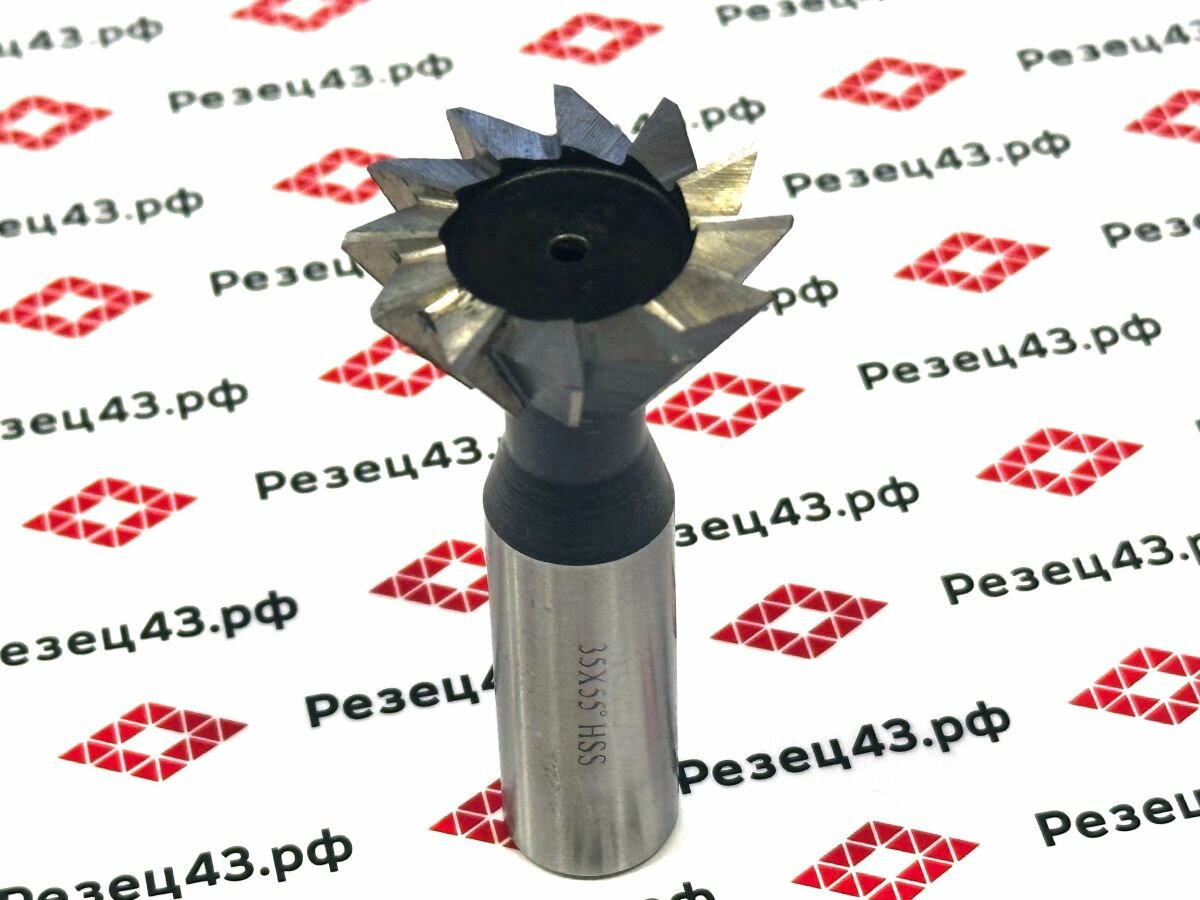 Фреза ласточкин хвост D35x71x12T 55° HSS