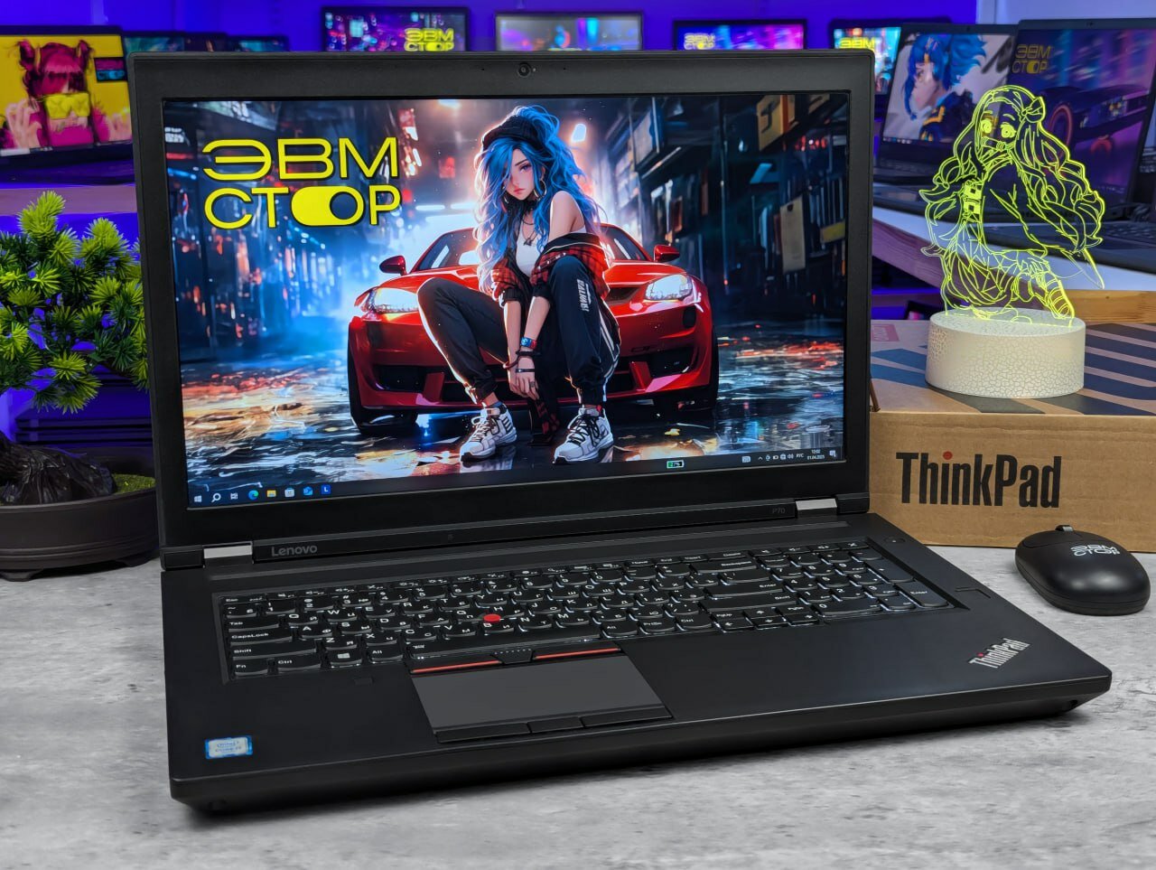 Ноутбук Lenovo ThinkPad P70,17,3" FHD IPS, Intel Core i7-6700HQ, RAM 8 ГБ, SSD 256 ГБ, NVIDIA Quadro M600M, Win 10 Pro