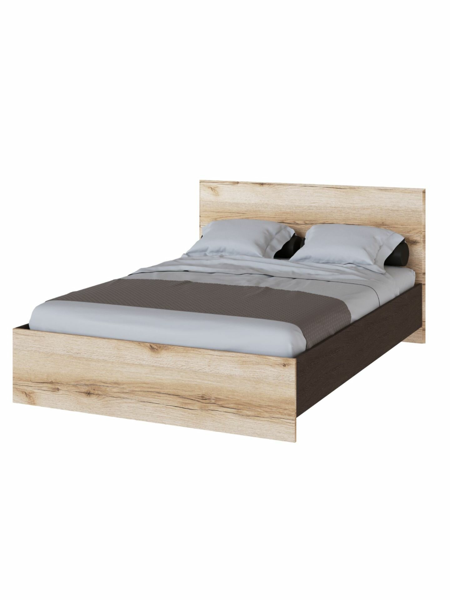 Кровать 1.4 Плейона 900х1464х2032 (венге/дуб делано) тэкс