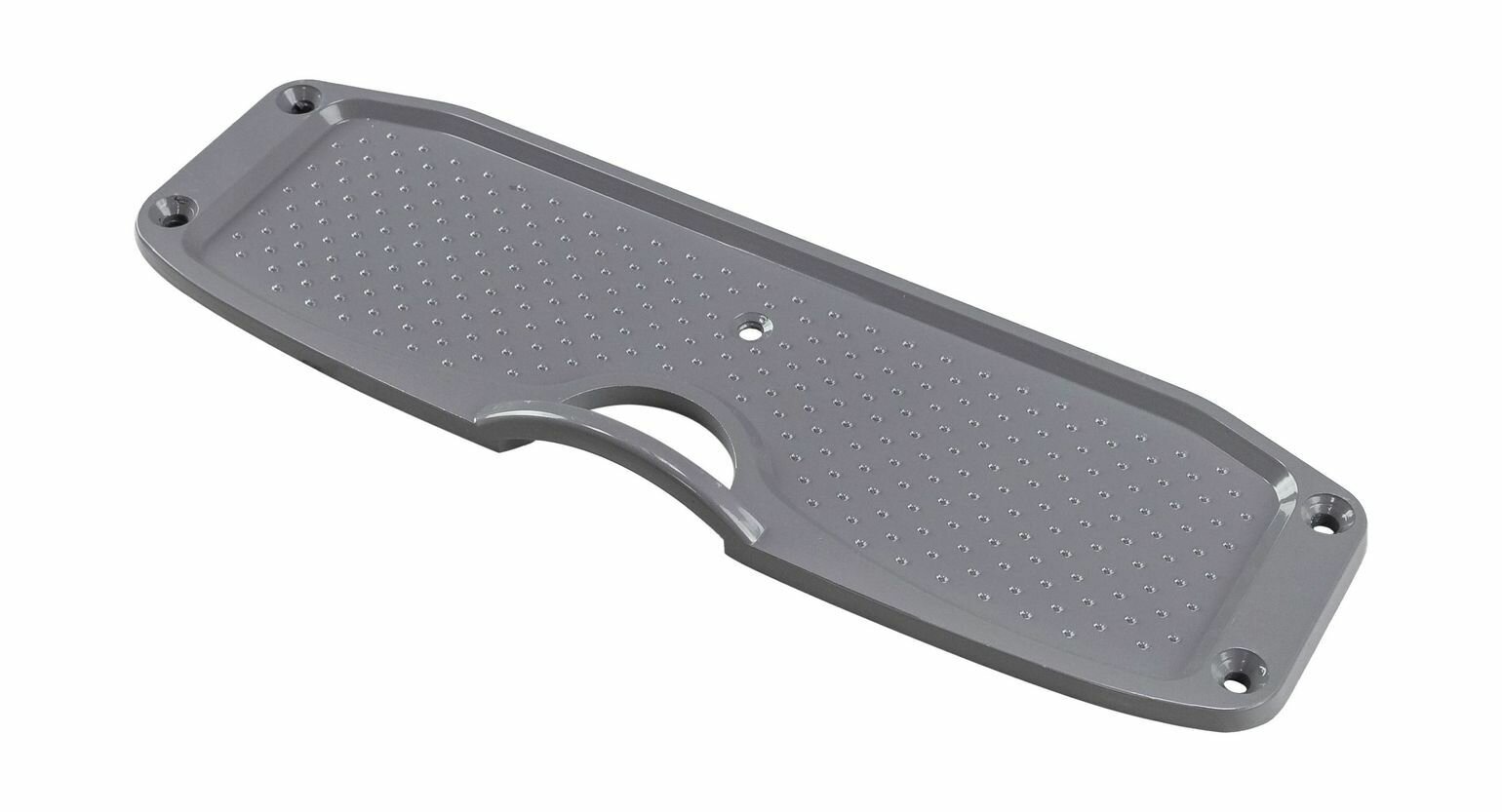 Накладка на транец внутренняя, серая, алюминиевая