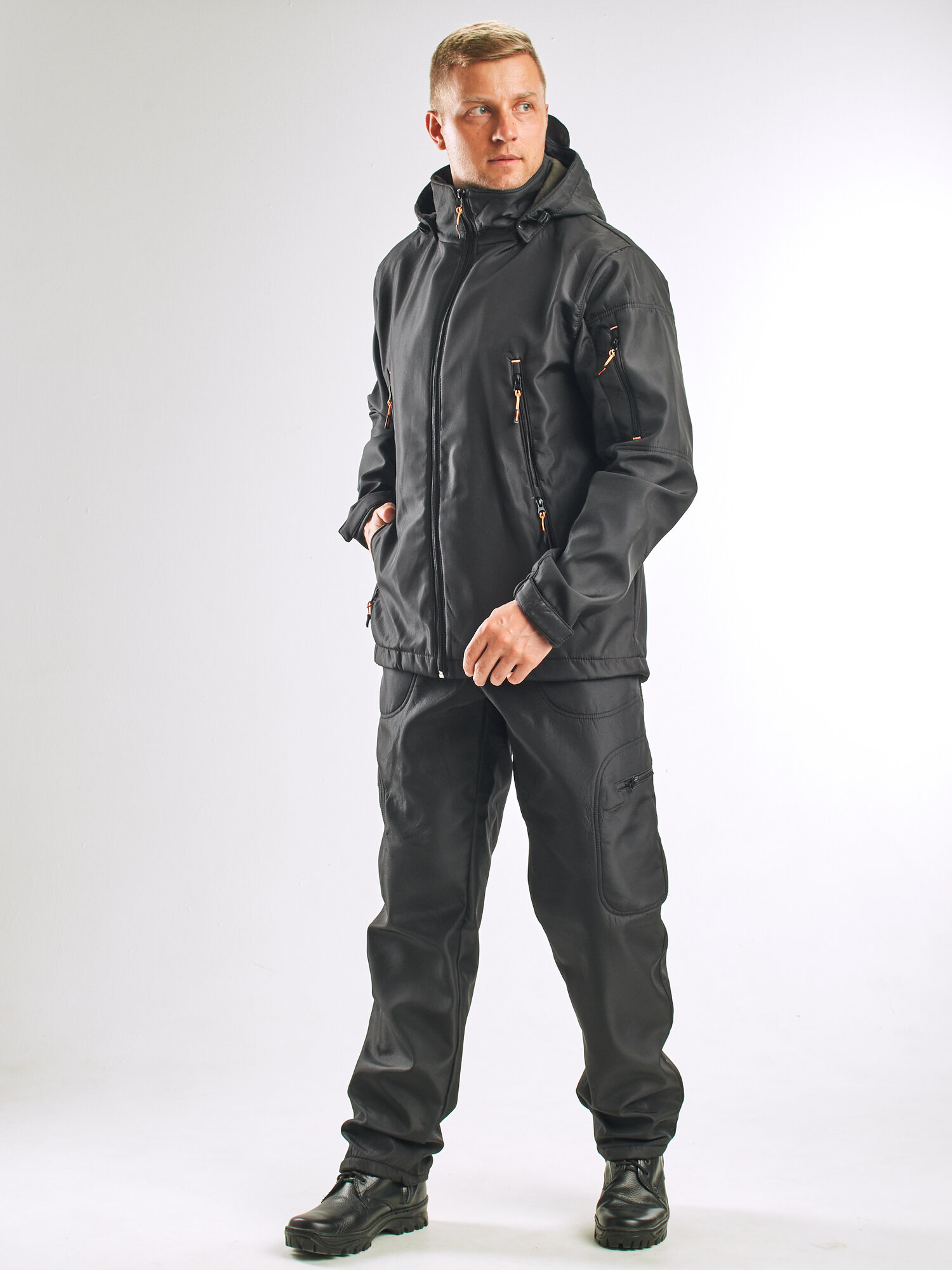 Костюм Восток-Текс "Камуфляж", мужской, демисезон, флис, полофлис