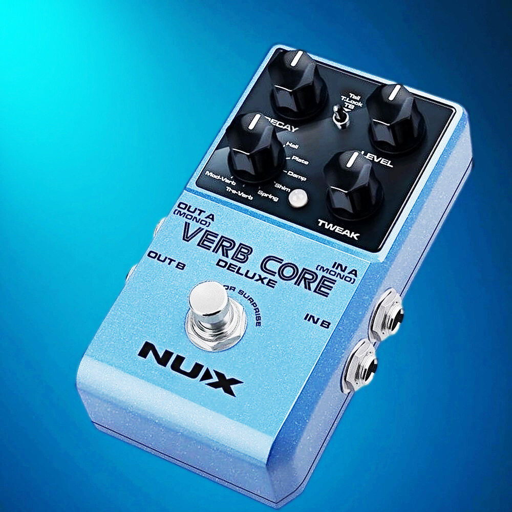 Гитарная педаль эффектов/ примочка NUX Verb-Core-Deluxe