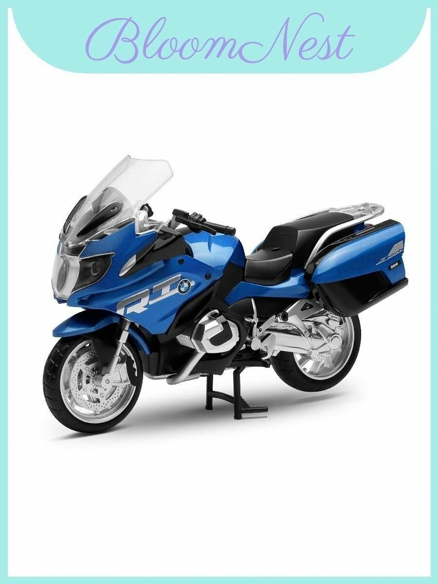 Эксклюзивный мотоцикл BMW R1250RT в алюминиевом корпусе оснащен амортизаторами для детей и любителей