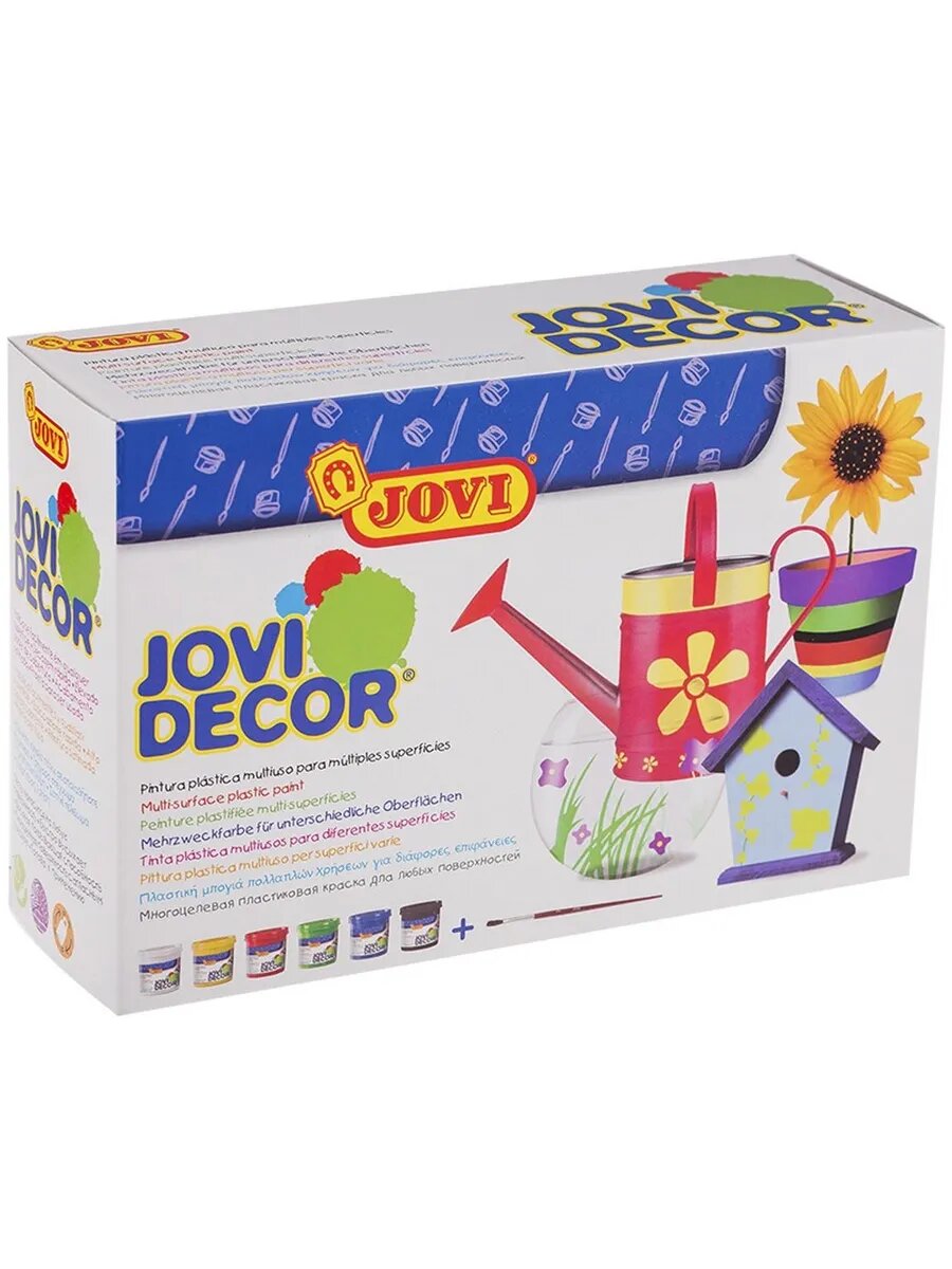 Краски акриловые художественные, 6 цветов