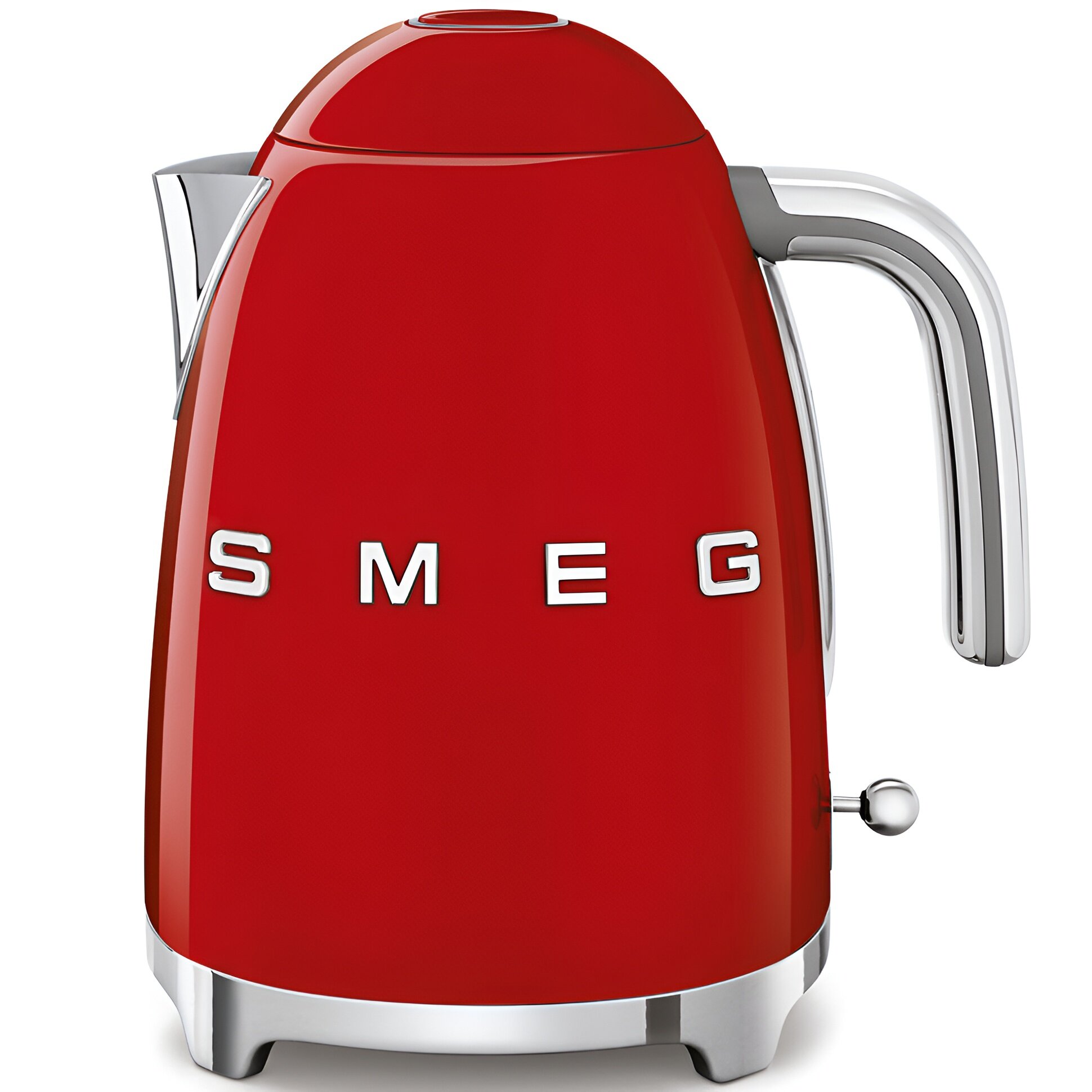 Чайник SMEG KLF03RDEU, мощность 2400 Ватт, объем 1,7 литра, функция поддержания температуры