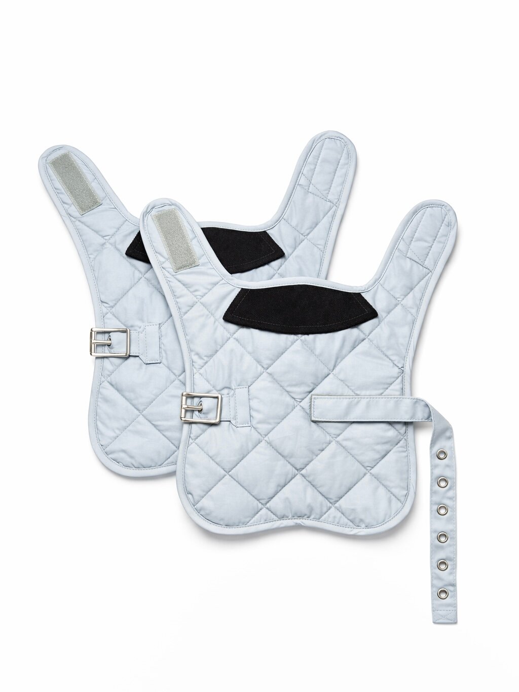 Попона/куртка стеганая, одежда для собак, размер S, светло-серый